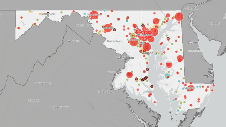 Our Maryland Hunger Map in Action | Maryland Food Bank